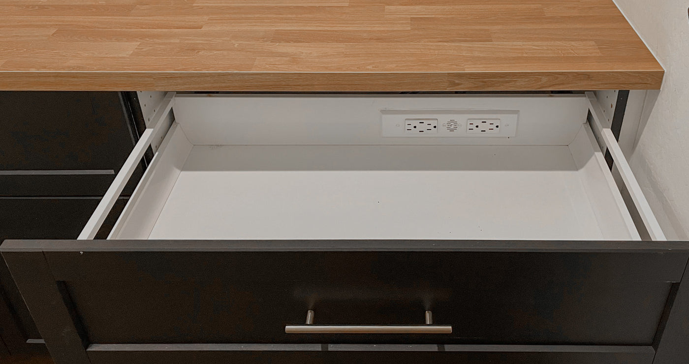 Dave’s Ikea Cabinet Charging Drawer - Docking Drawer