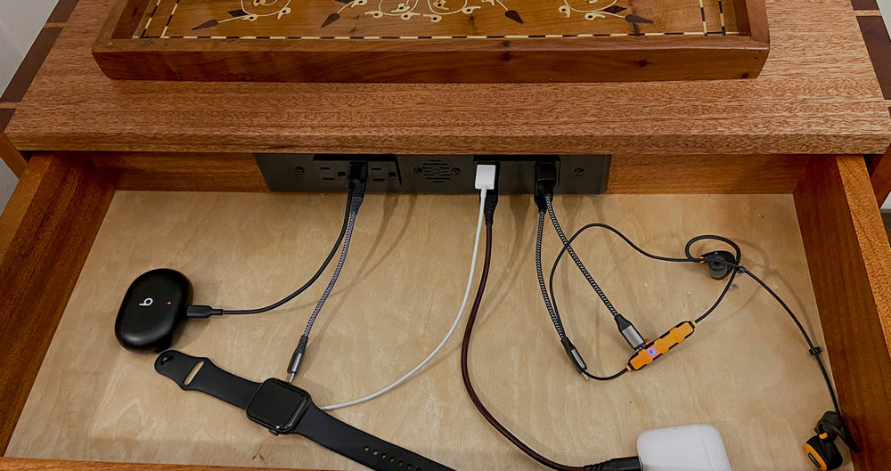 Henry’s Mahogany Sideboard, Docking Drawer Furniture Installation