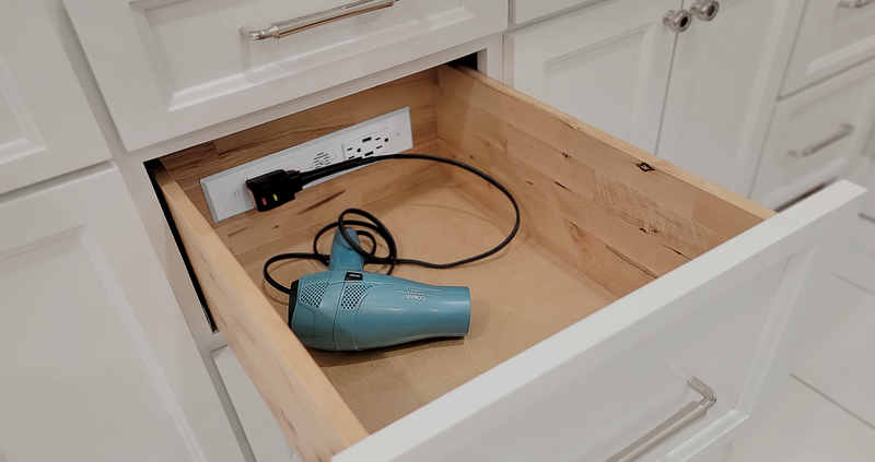 DIY Drawer Power Strip, Done Right - Docking Drawer