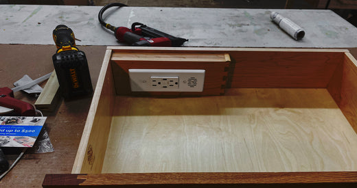 How to Install Docking Drawer with Less Than 2” Behind the Drawer Box