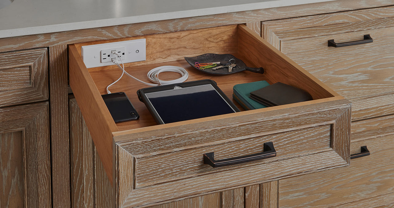 How to Specify and Plan an In-Drawer Outlet into your Projects ...